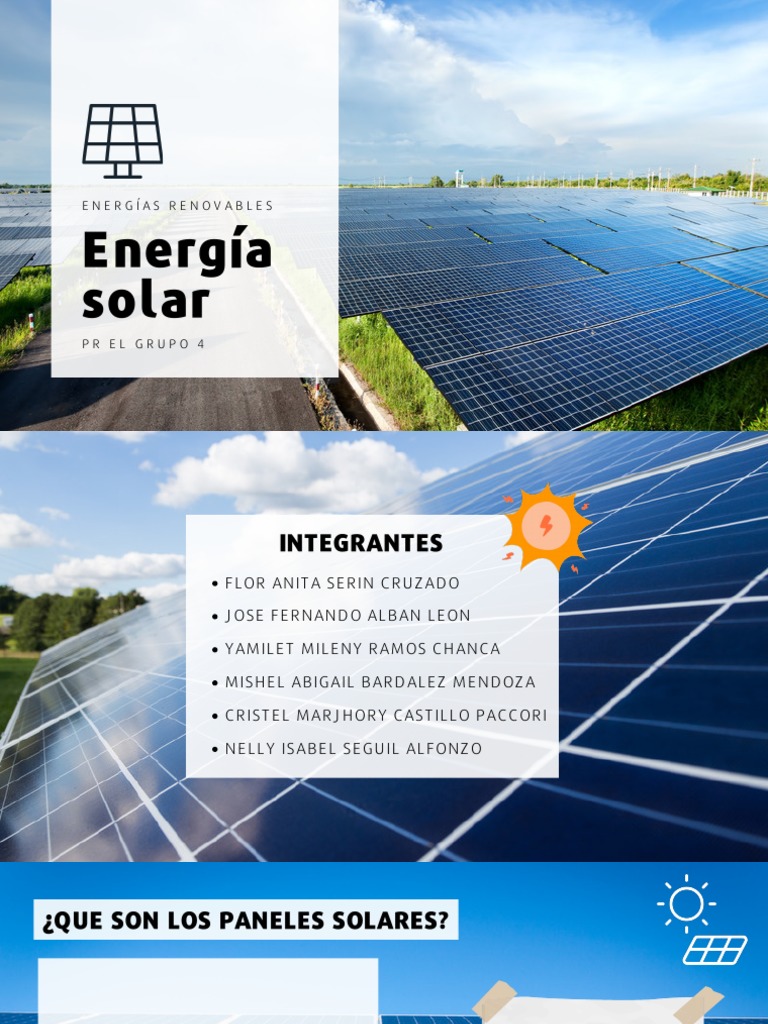 Paneles Solares. | PDF