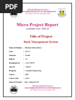 DSU Micro Project | PDF | Computer Programming | Computing