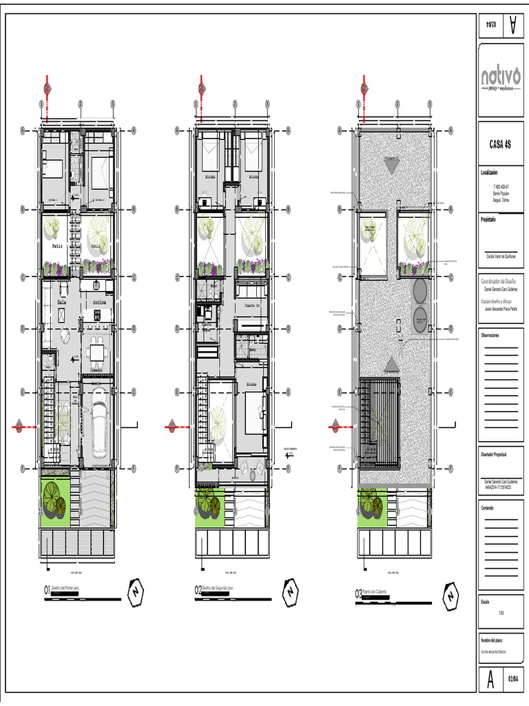 02 Plantas Arq PDF | PDF