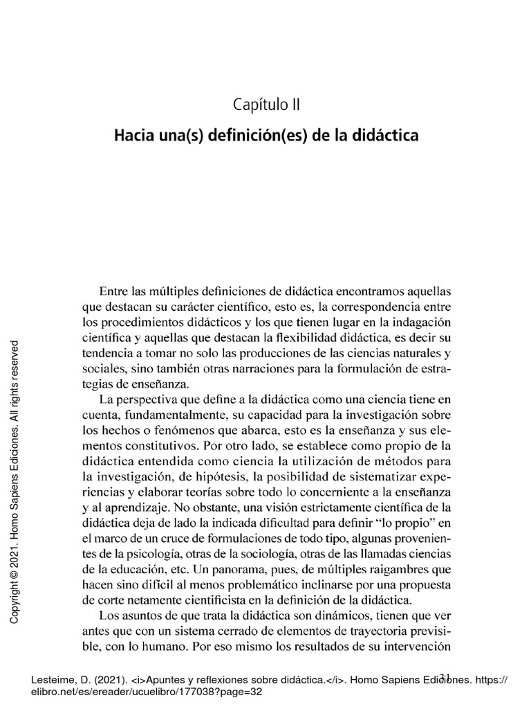 Lesteime. Capitulo 2 | PDF