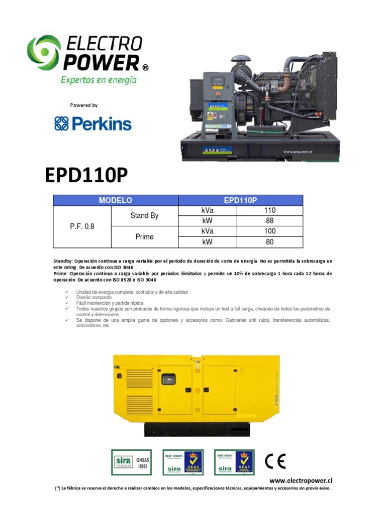 Una descripción completa de las especificaciones y características de ...