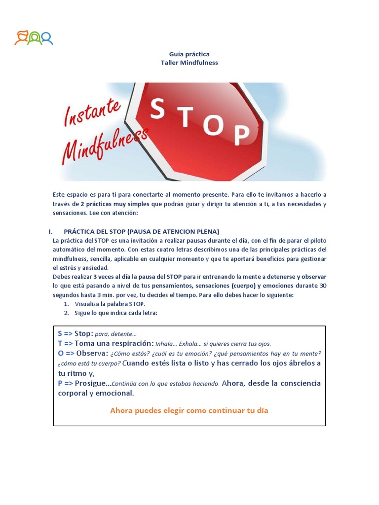 Guía Práctica de Mindfulness | PDF | Las emociones | Sicología