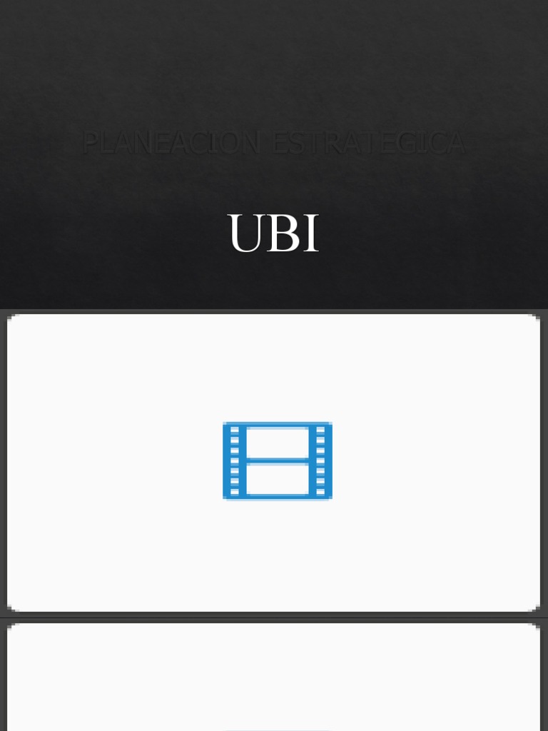 Planeacion Estrategica Ubi | PDF