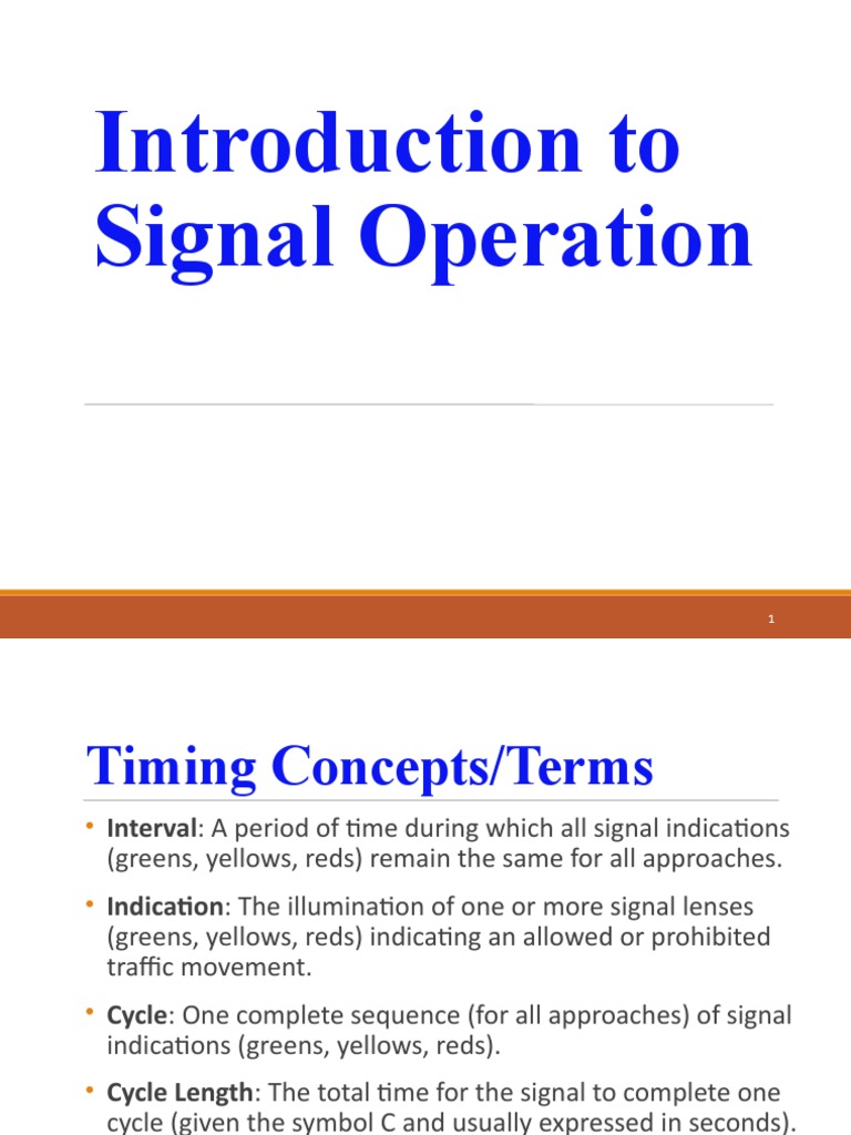 Chap7 Signal Operation Terms | PDF