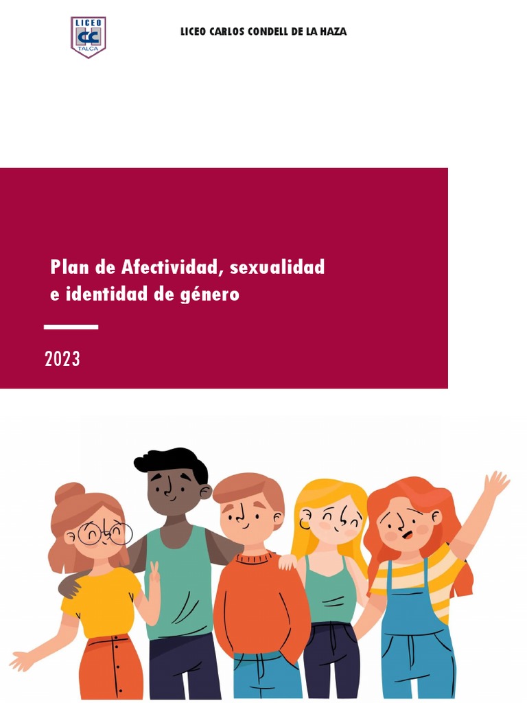 Plan De Sexualidad, Afectividad Y Género Pdf | Pdf