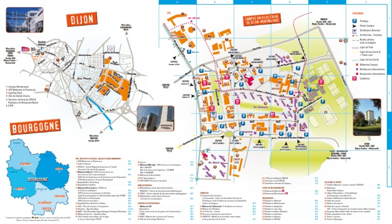 Plan Campus Dijon UBFC 2 PDF | PDF