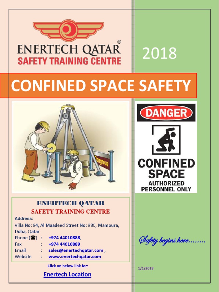 Safety Guidelines for Working in Confined Spaces | PDF