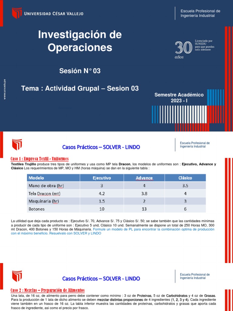 Actividad Grupal - Sem 03 PDF | PDF