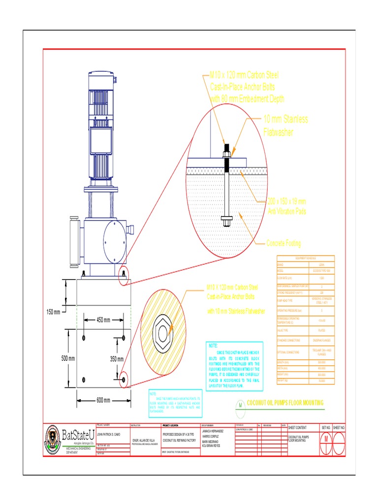Pump Mounting - Final | PDF