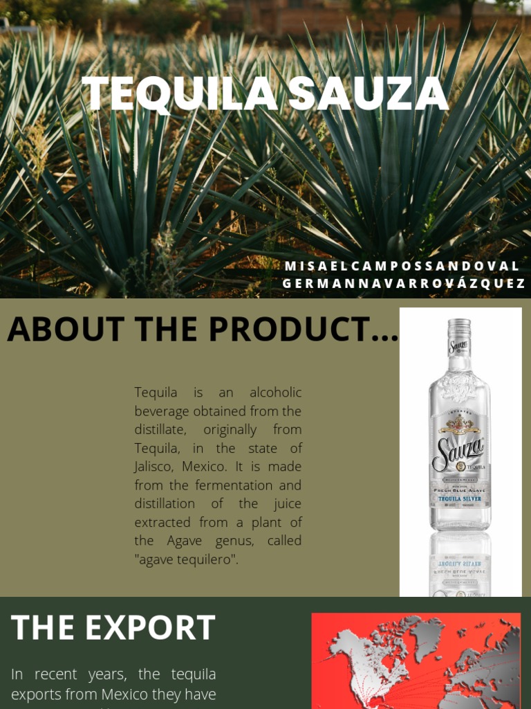 Tequila Sauza | PDF | Alcoholic Drinks | Drink