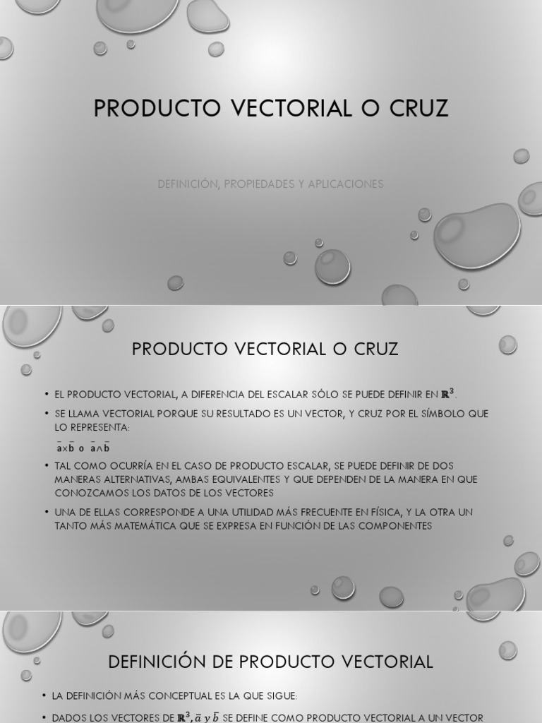 Producto Vectorial: Definición y Aplicaciones | PDF