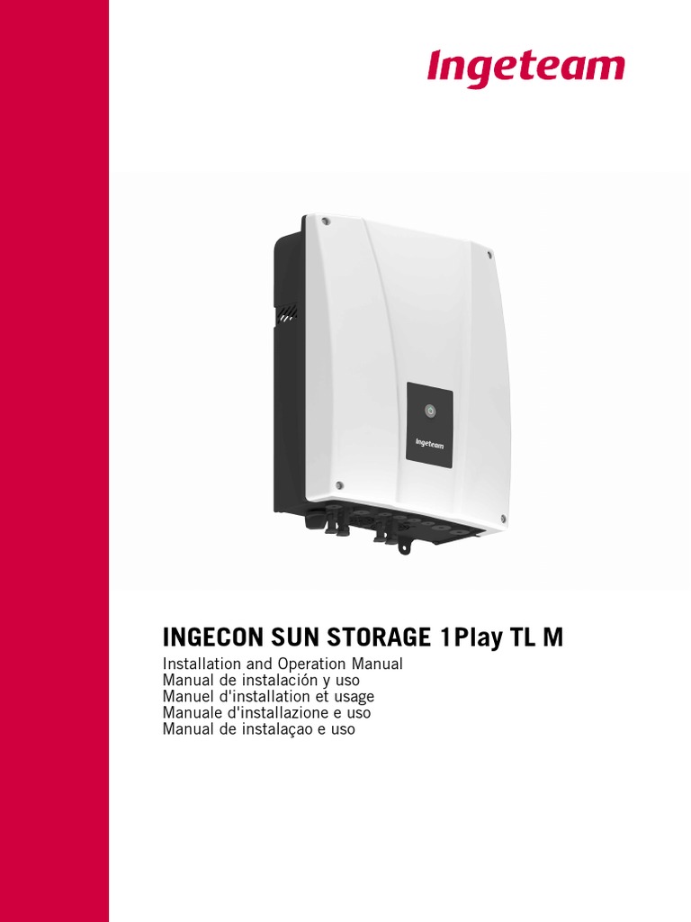 Manual Usuario - INGECON SUN Storage 1play 6TL M - 6.000W Híbrido ...