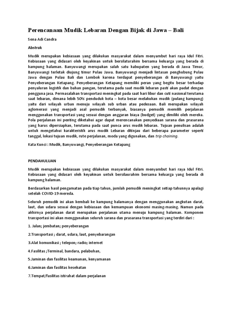 Paper Sena Adi Candra | PDF