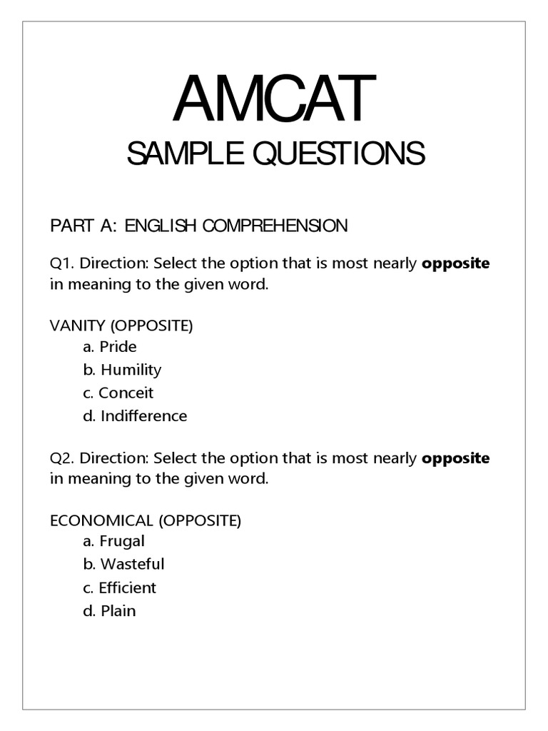 Amcat Sample Qa PDF | PDF | Legal Liability | Leadership