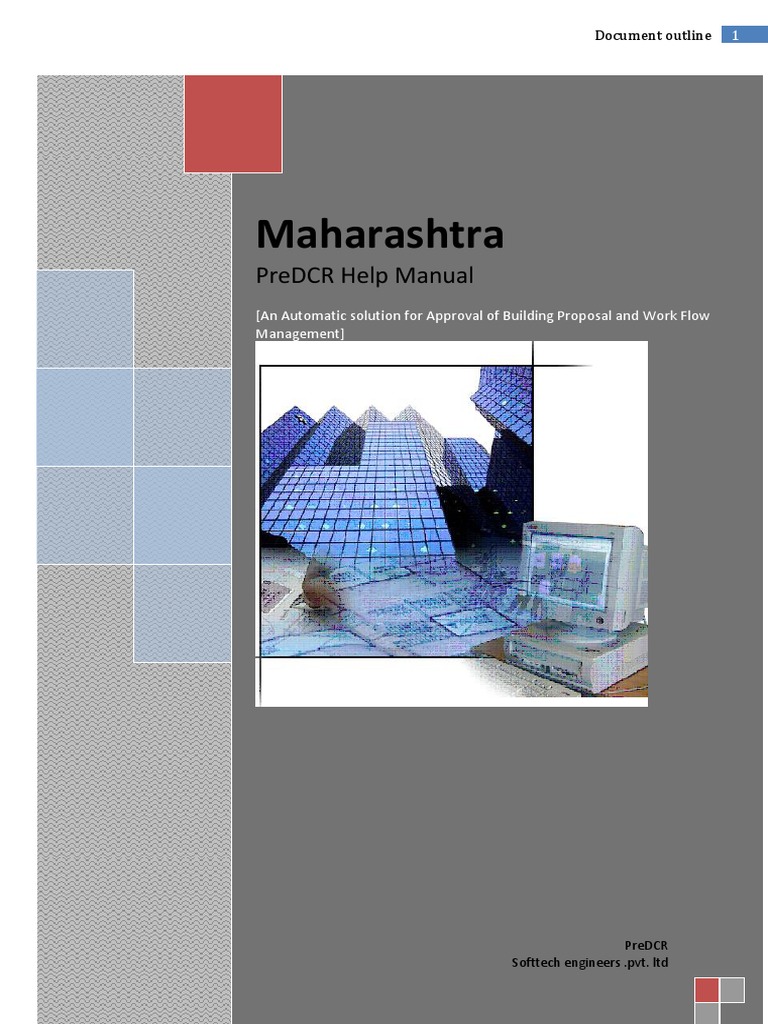 MH-PreDCR Help Manual PDF | PDF