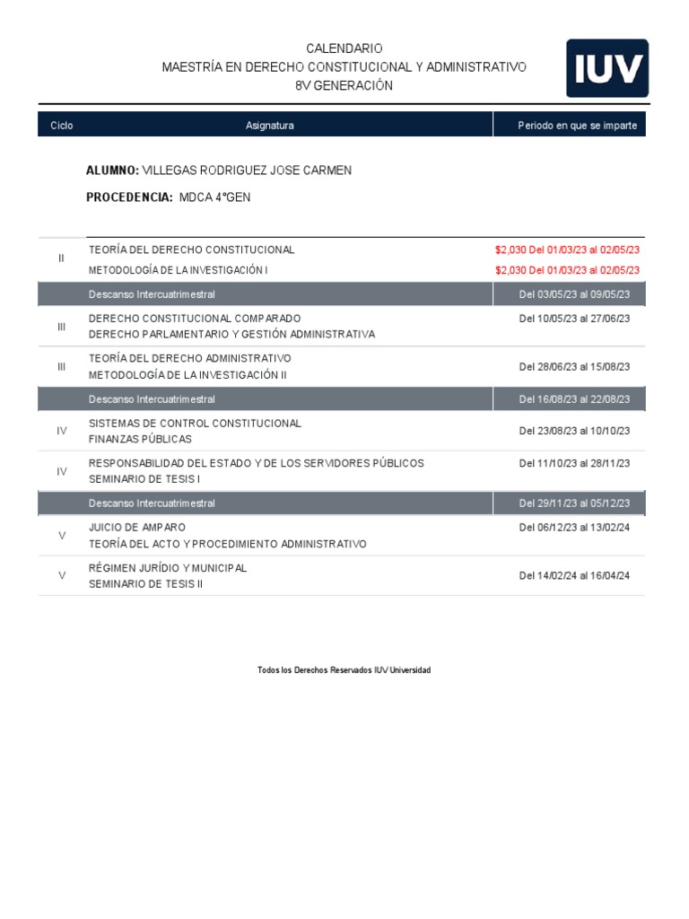 MDCA 8° - Actualizado | PDF