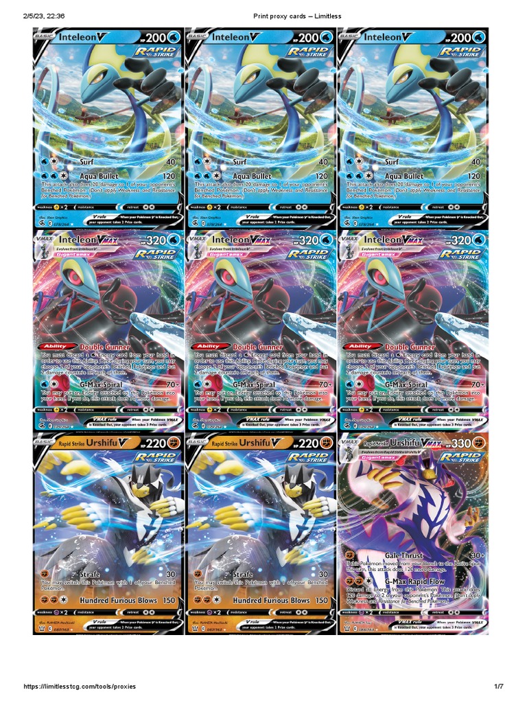 Print Proxy Cards Online Tool | PDF