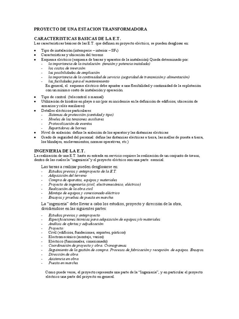Proyecto De Una Et Pdf Pdf