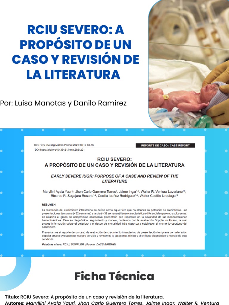 Presentación RCIU PDF | PDF