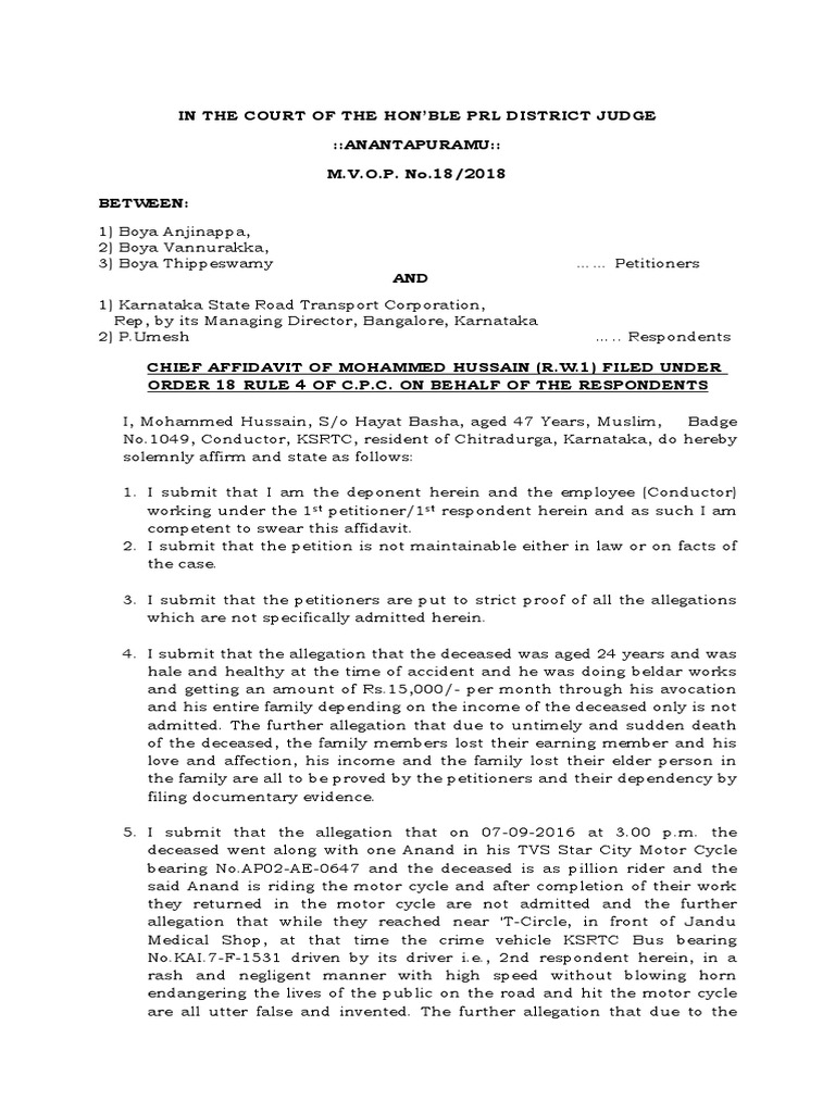 CHIEF AFFIDAVIT MVOP 18 OF 2018.pdf | PDF