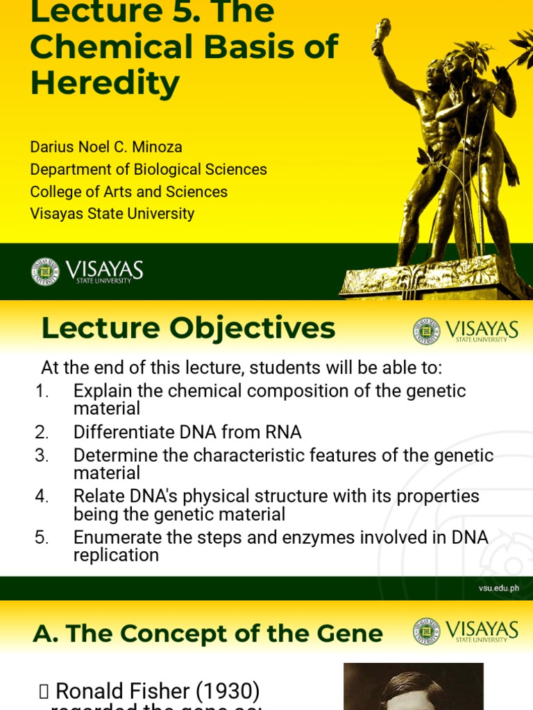 Chemical Basis of Heredity Explained | PDF | Dna | Dna Replication