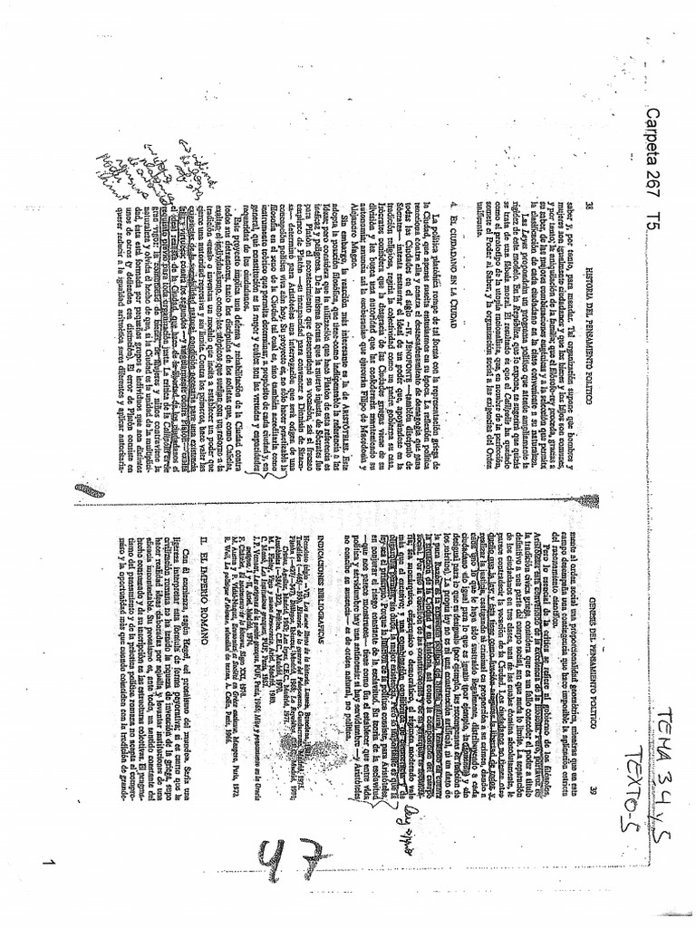 Génesis Del Pensamiento Político-2 PDF | PDF