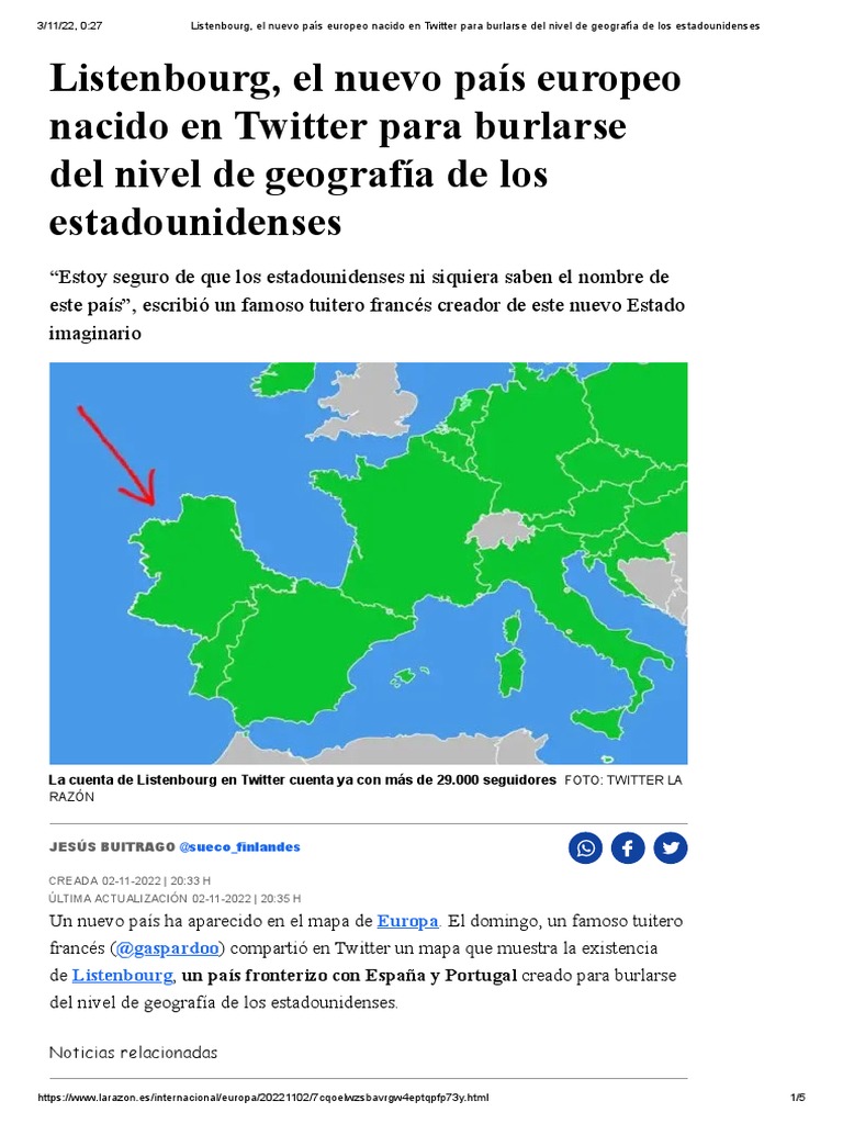 Listenbourg: Broma Viral en Twitter | PDF