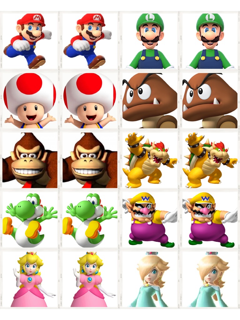 Jogo Da Memoria Mario PDF | PDF