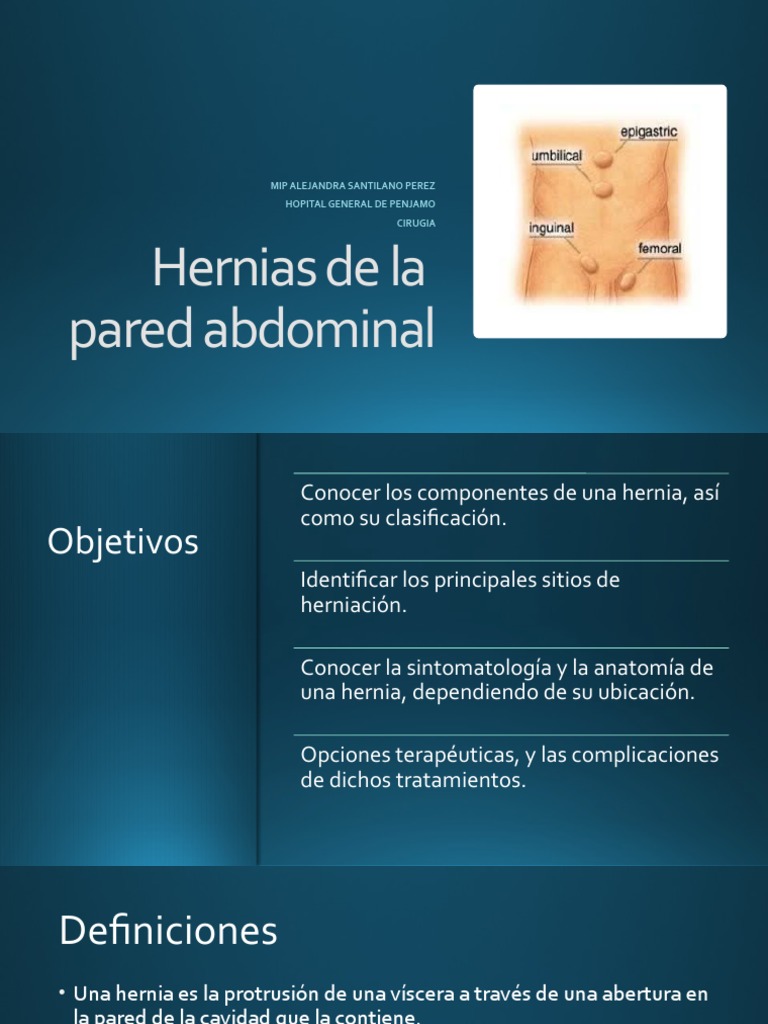 hernias.pptx | PDF