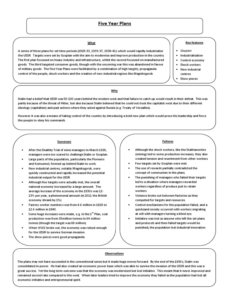 5yp Summary PDF | PDF