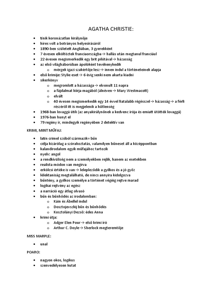 Agatha Christie | PDF