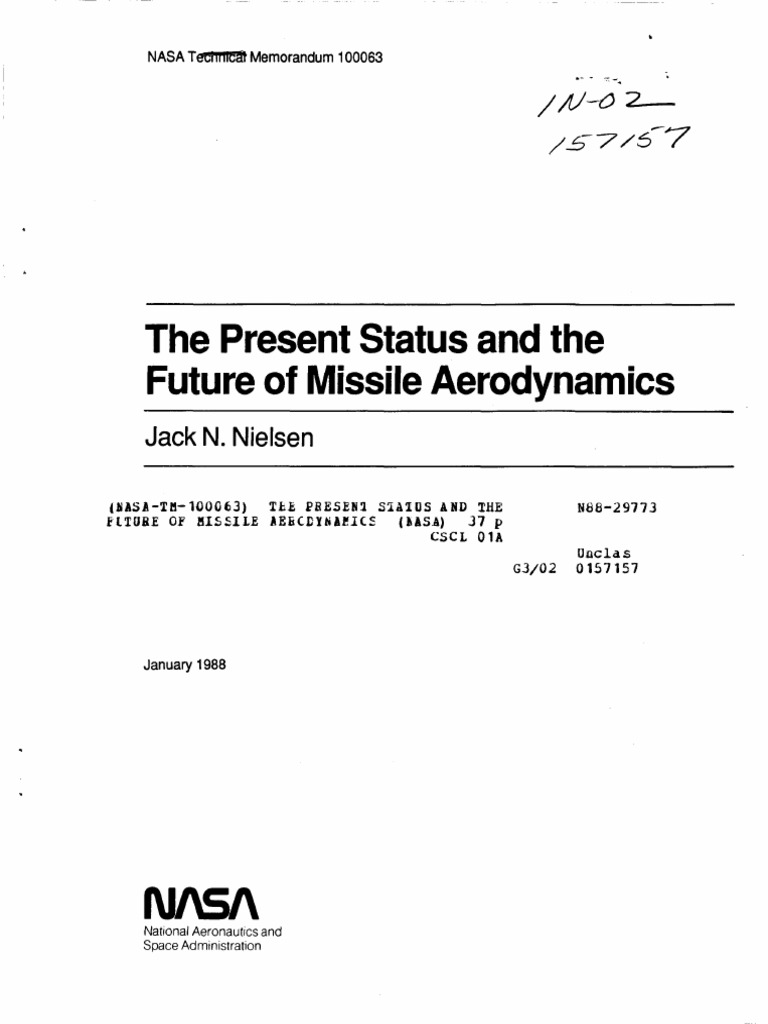 Missile Aerodynamics | PDF | Hypersonic Speed | Fluid Dynamics