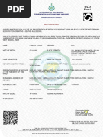 Declaration for Delayed Birth Registration | PDF