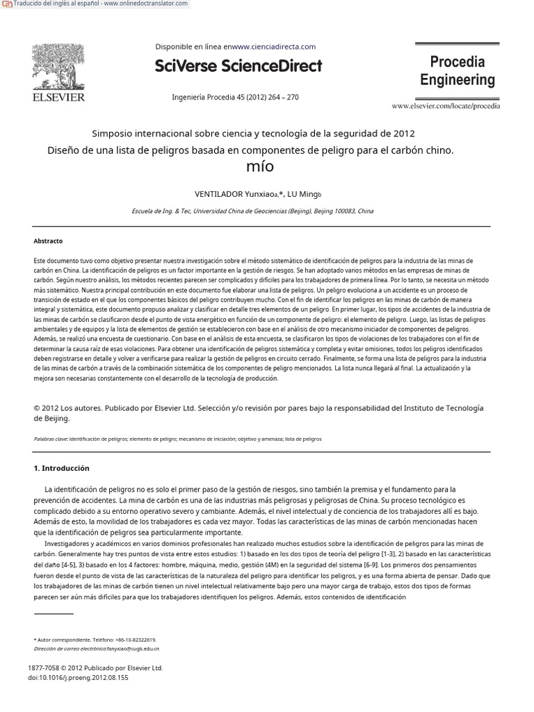 List Based On Hazard Components .En - Es PDF | PDF | Violación | Diseño List Based On Hazard Components .En - Es PDF | PDF | Violación | Diseño