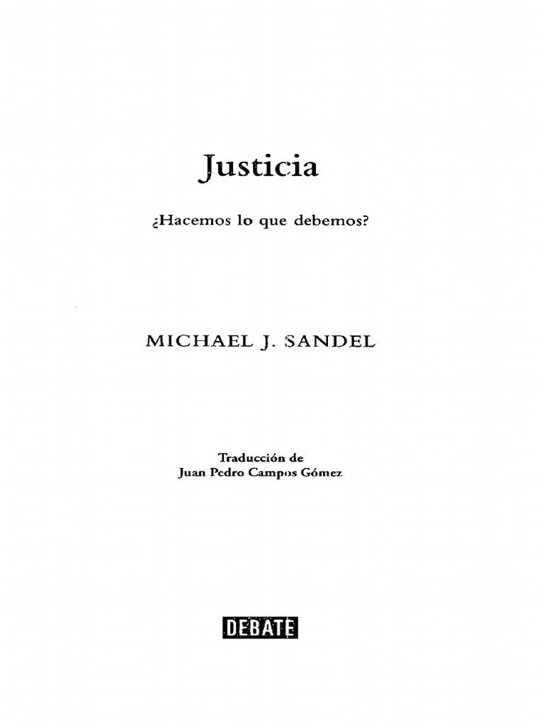 Sandel Justicia Cap2 PDF | PDF | Utilitarismo | Placer