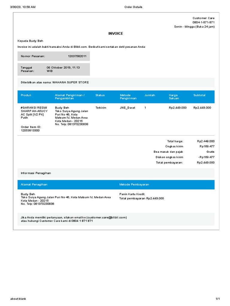 Invoice Sharp 4 PDF | PDF