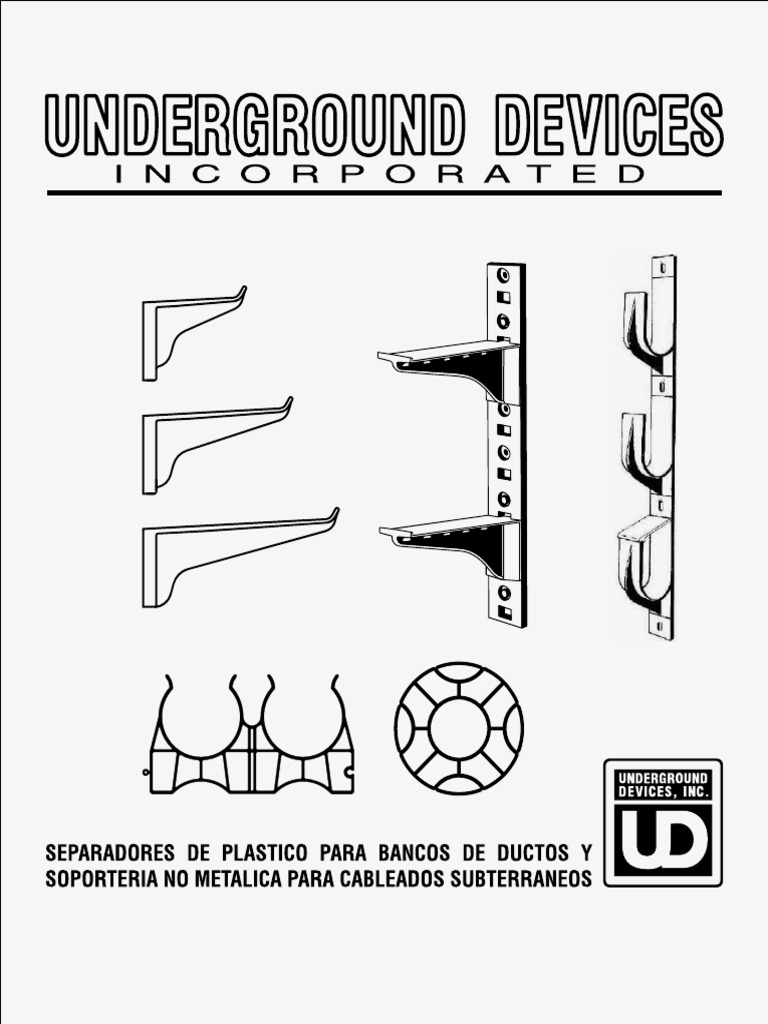 Soportería Subterranea Underground Devices Incorporated | PDF