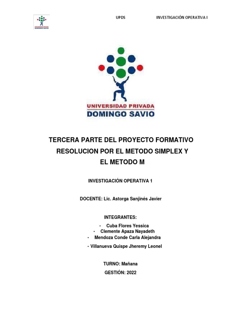 Avance 3. I.O PDF | PDF