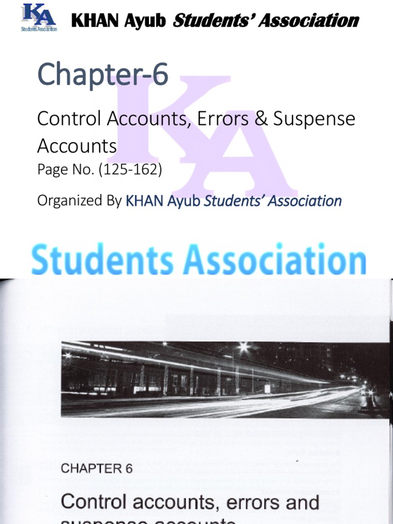 Accounting (Chapter-6) PDF | PDF