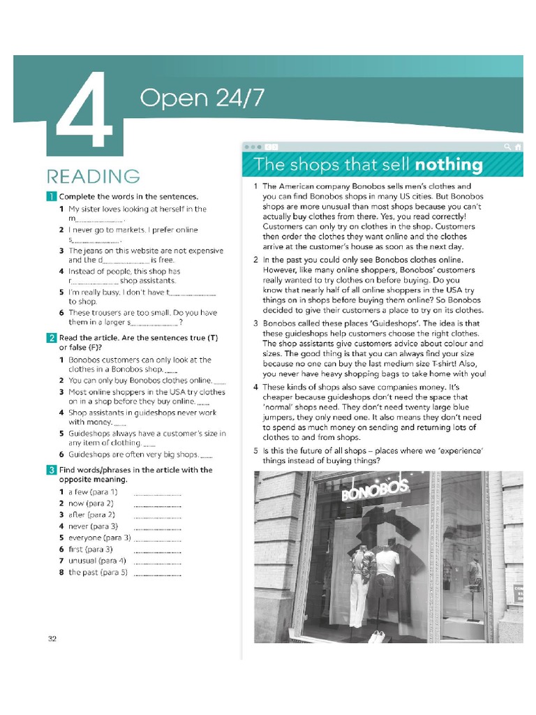 Gold Experience A2 WB_U4.pdf | PDF