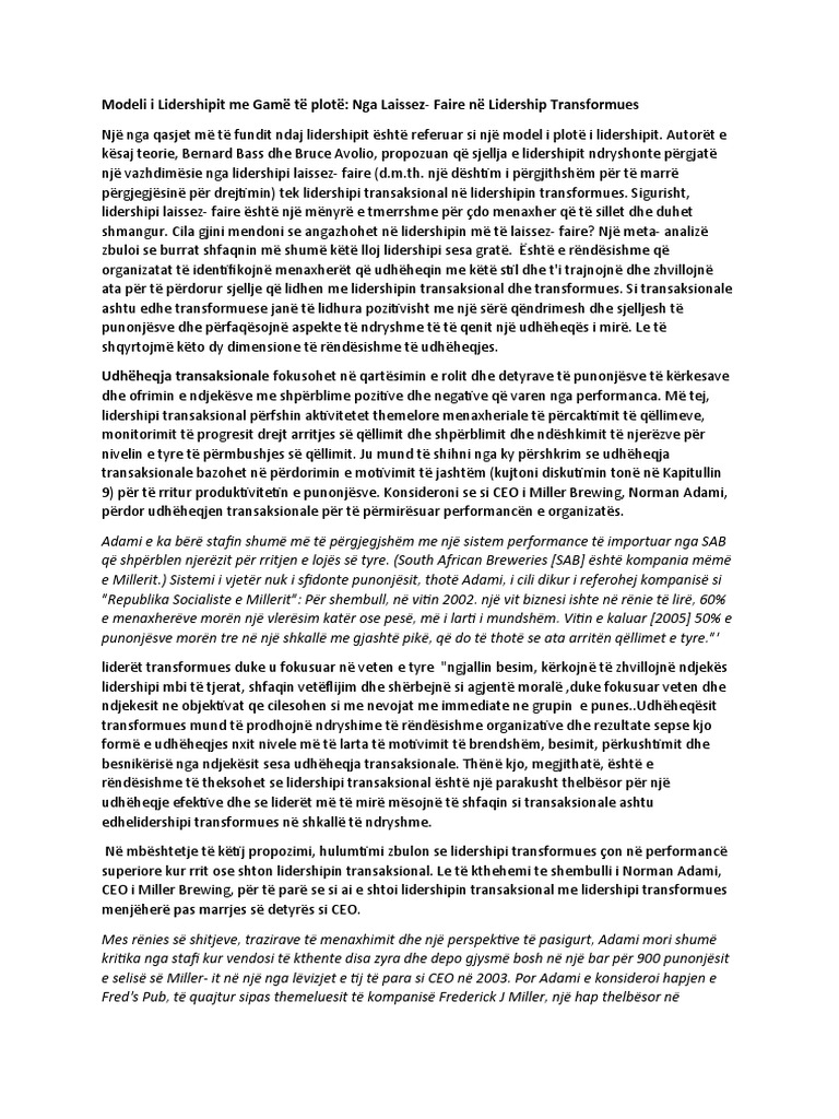 Lidershipi 2 - Shqip | PDF