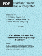 Samples of Investigatory Projects - TITLES | PDF