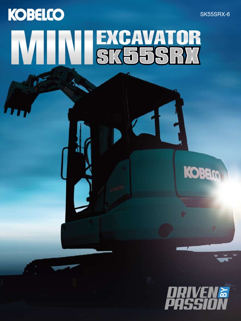 Kobelco SK55SRX-6 Specifications Manual | PDF | Window | Automatic ...