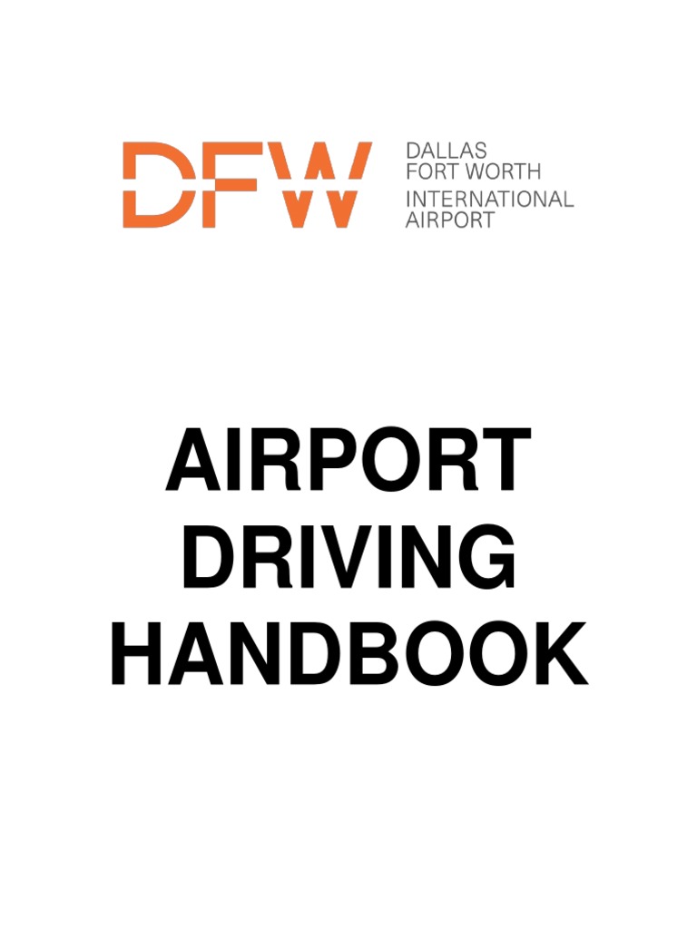DFW Airport Driving Policies Handbook | PDF