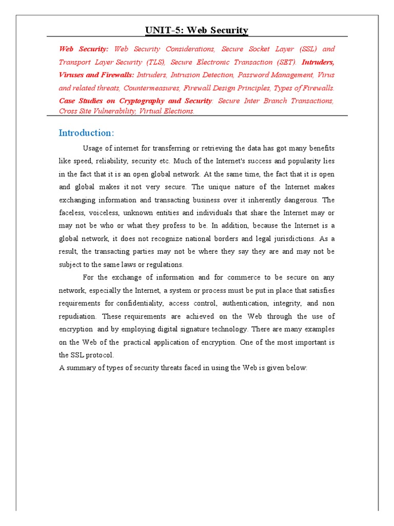 CNS UNIT 5 Notes | PDF CNS UNIT 5 Notes | PDF