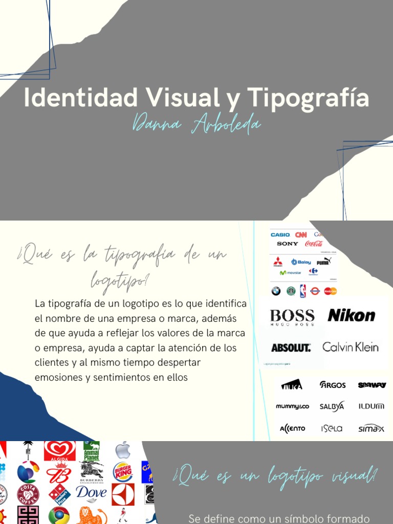 Identidad Visual y Tipografía | PDF
