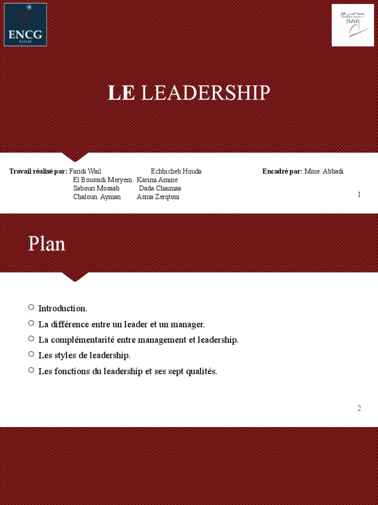 Leadership (Final Version) | PDF