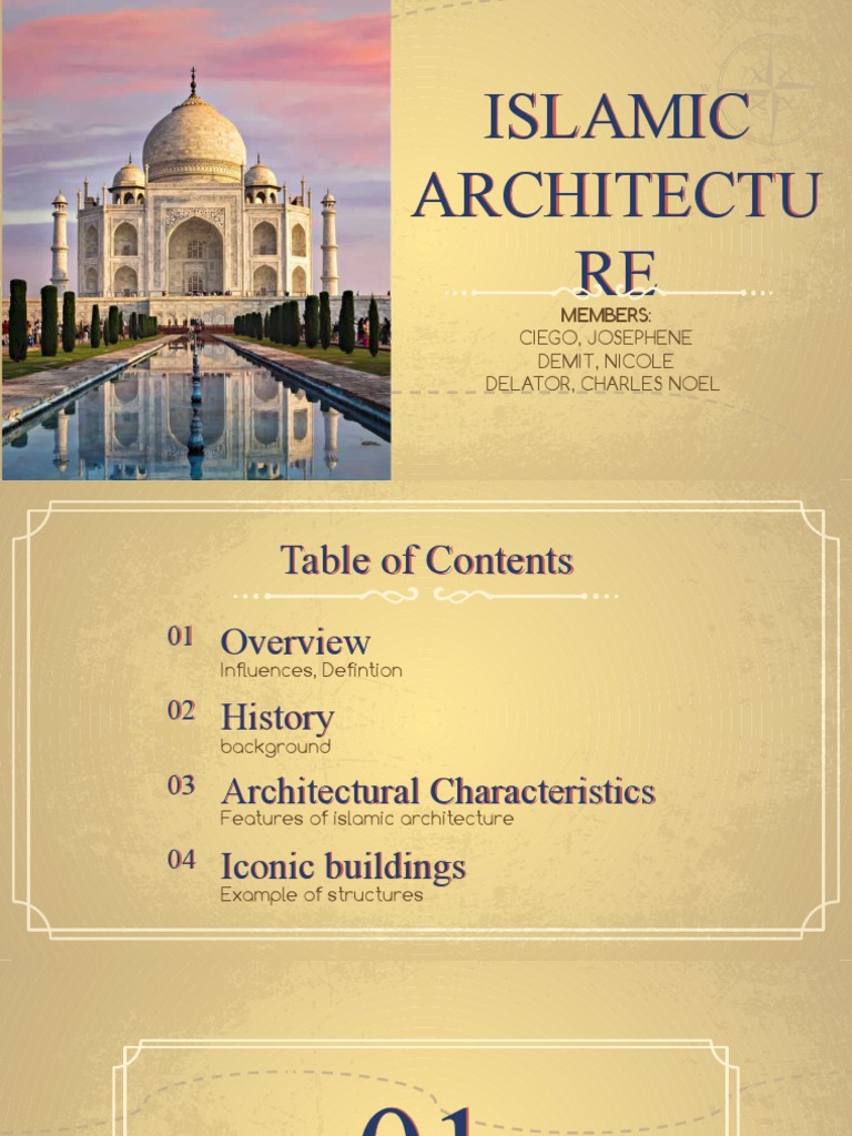 Islamic Architecture 1 | PDF | Mosque | Dome