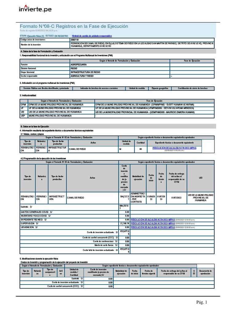 Formato 8C Cui 2592119 PDF | PDF