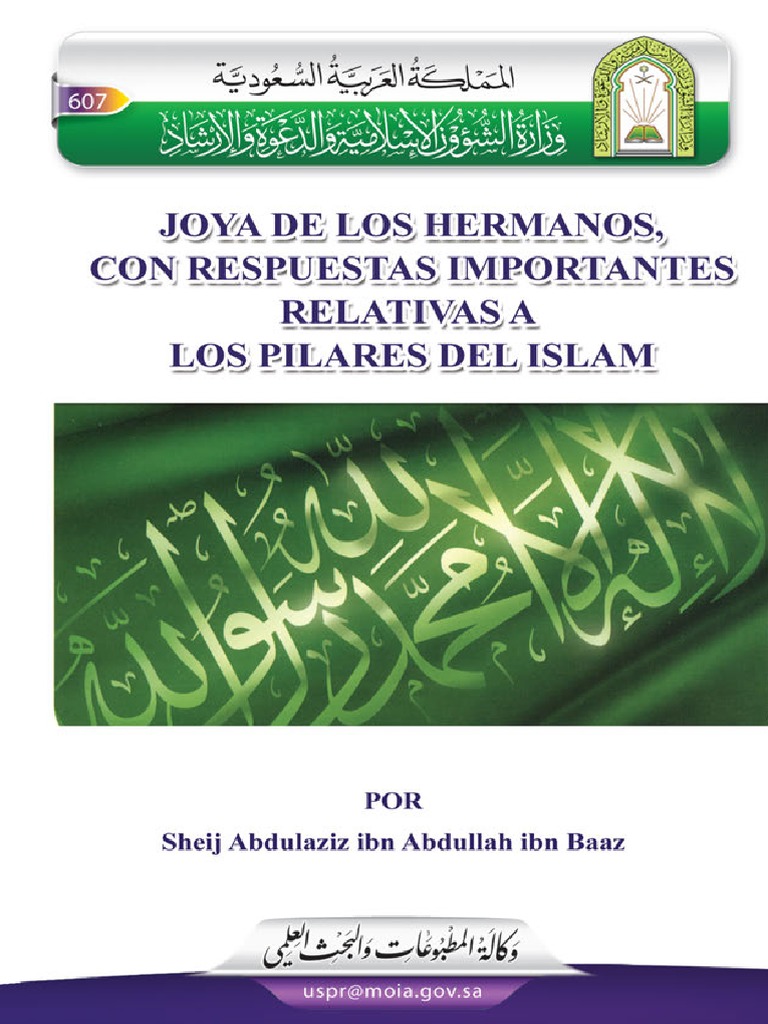 Joya de Los Hermanos, Con Respuestas Importantes Relativas A Los ...